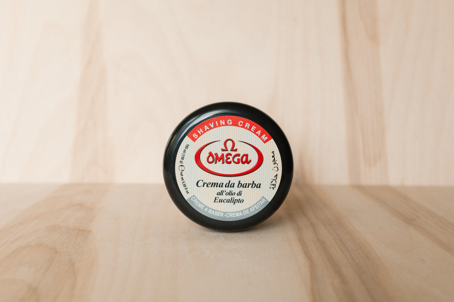 Omega Eucalyptus Shaving Cream - Arcane Supply Co.