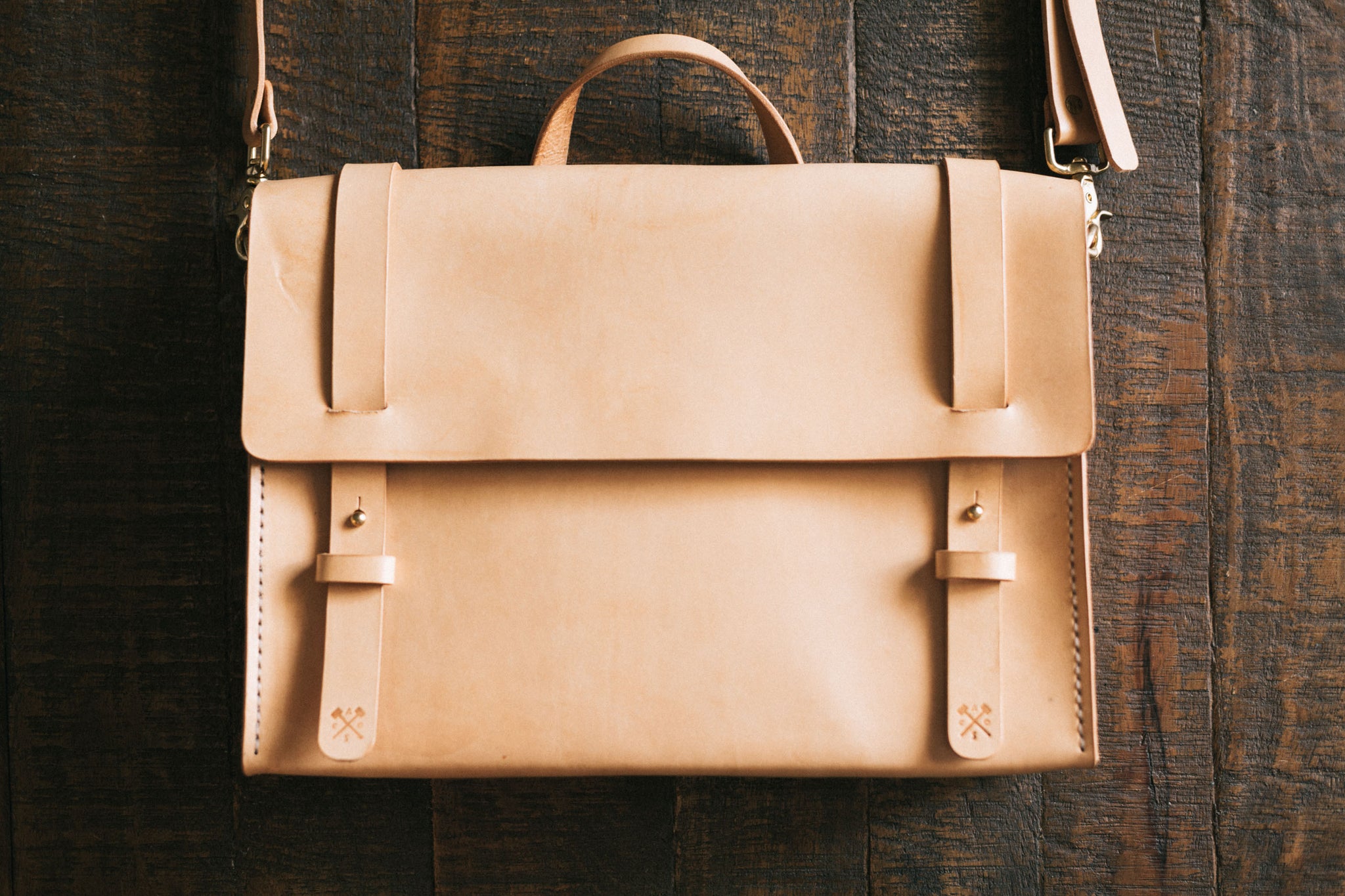Parcel Satchel - Natural - Arcane Supply Co.