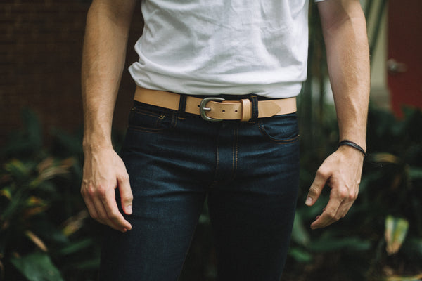 Bonneville Belt - Natural - Arcane Supply Co.